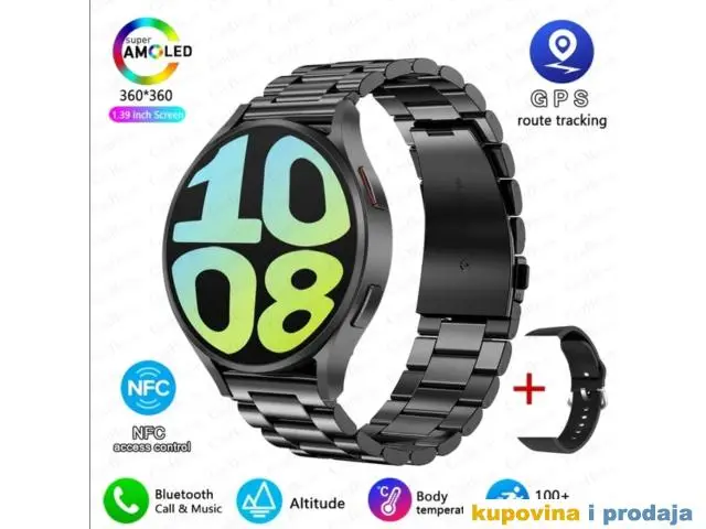 Watch 6 Bluetooth GPS NFC Smart Watch Bluetooth Poziv