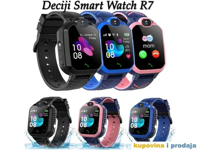 Novo- Vodoot****i Deciji Smart Watch R7 - Mobilni Telef