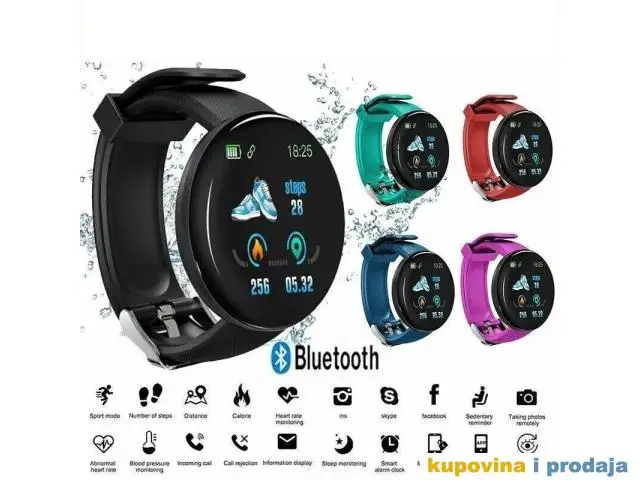 V6 Smart Sat Bluetooth Fitness Sportski Tracker