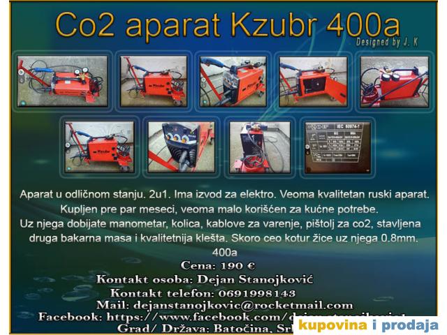 Co2 aparat Kzubr 400a