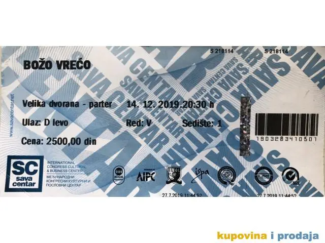 Koncert BOZO VRECA