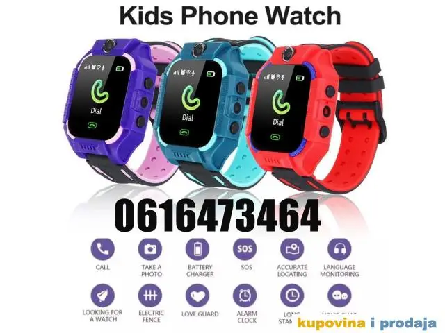 Q19 Deciji Smart Watch 2G, LBS Location Sim Kartica