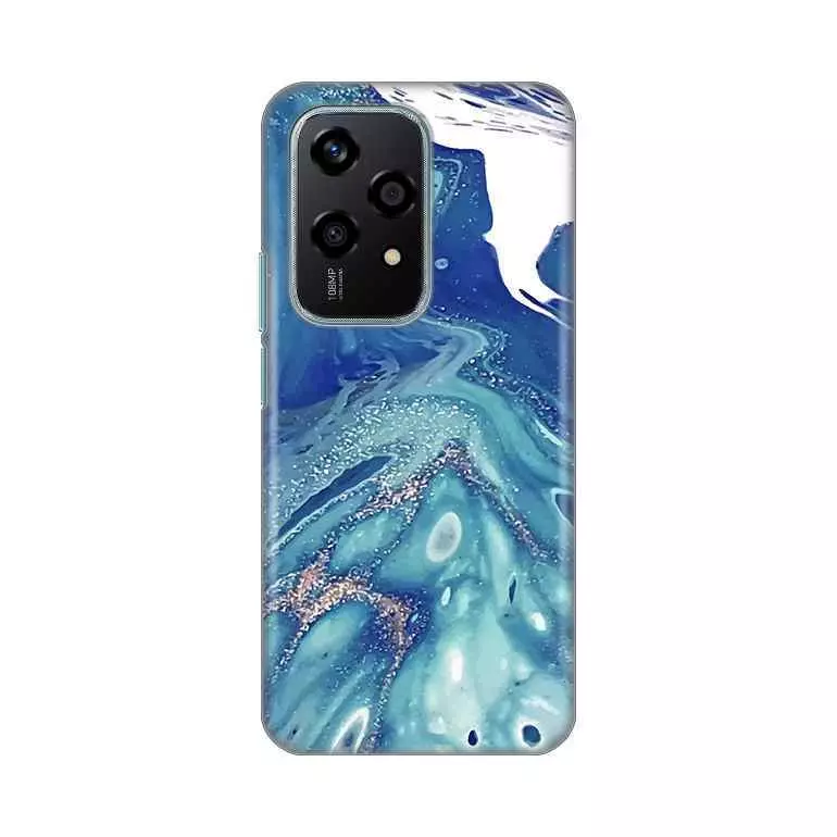 Maska silikon Print za Honor 200 Lite Blue Marble