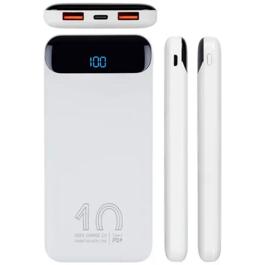 Power Bank RIVACASE VA 2540 10000mAh/beli, fast charger 20W