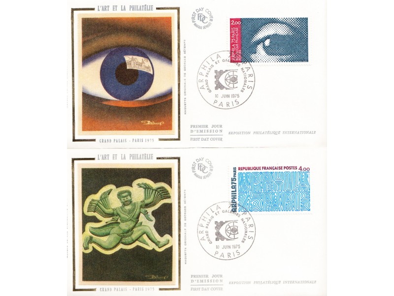 FRANCUSKA - 4 FDC