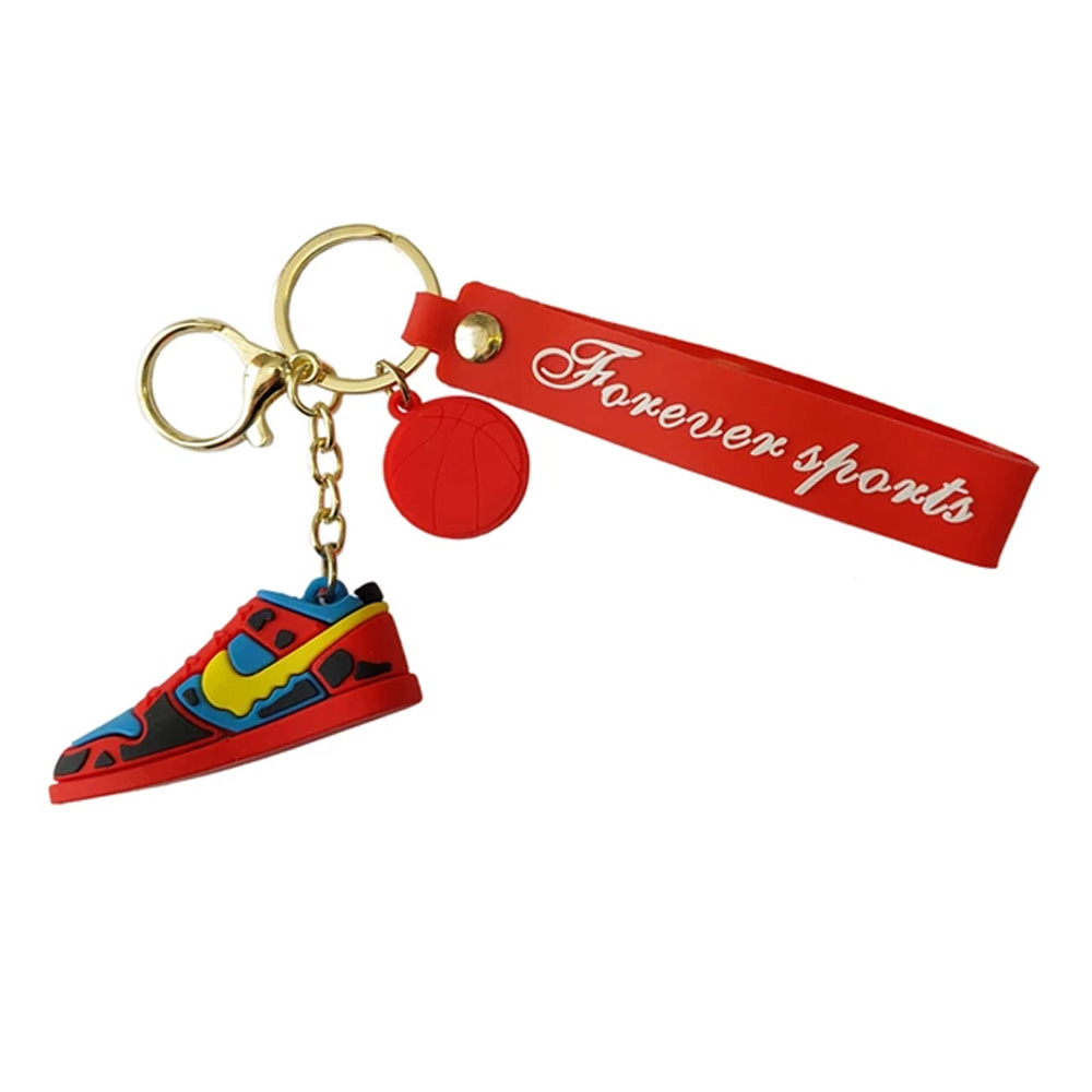 Sneakers - Dunk Red Keychain