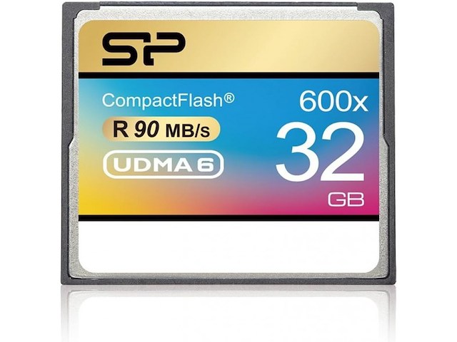 Silicon Power 32GB Hi Speed 600x Compact Flash Card!