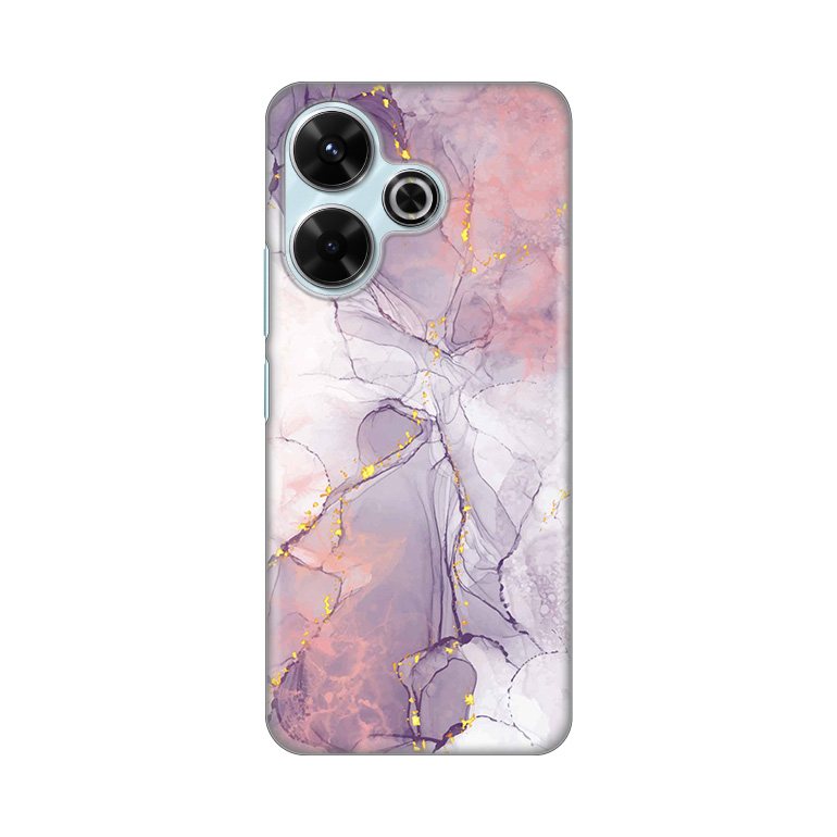 Maska Silikonska Print za Xiaomi Redmi 13 Pink Marble