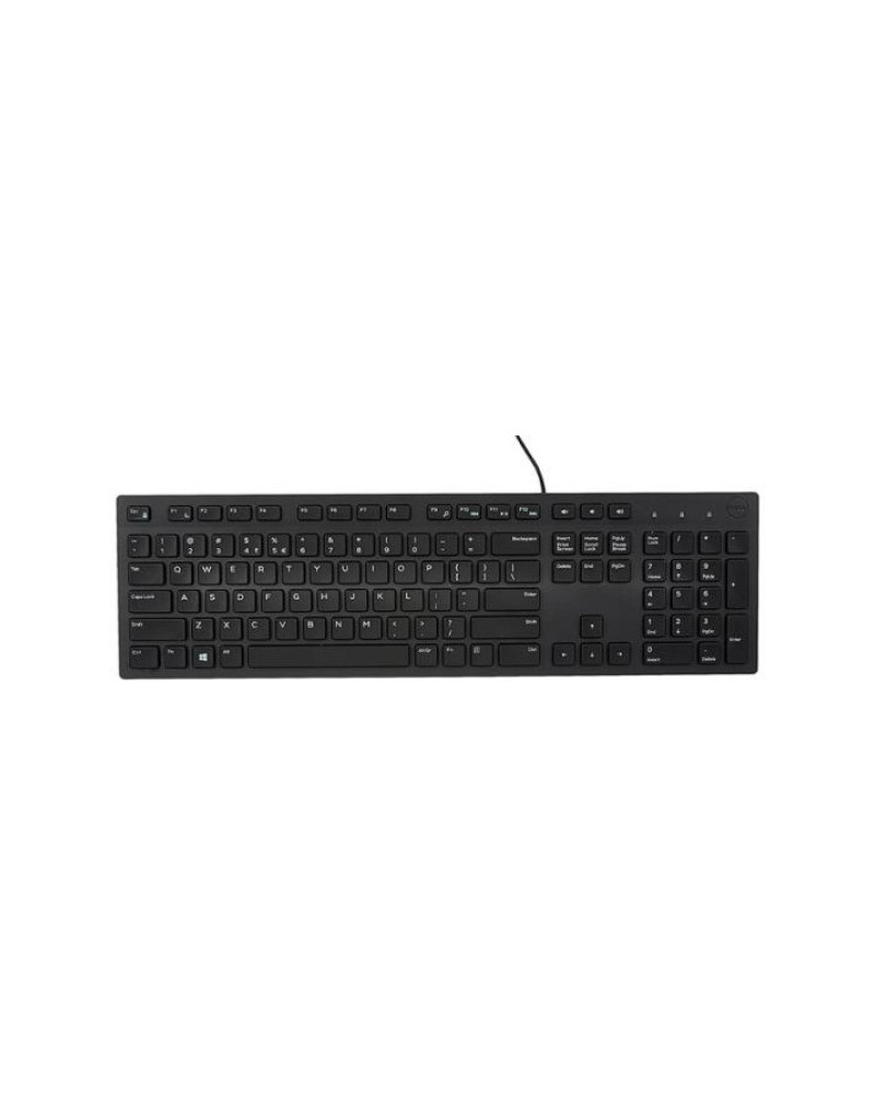 Tastatura USB Dell Multimedia KB216 USB US crna