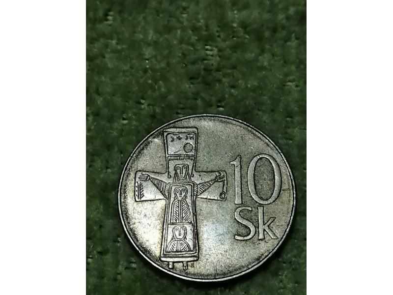 10 SLOVAČKI KRUNA 1993.