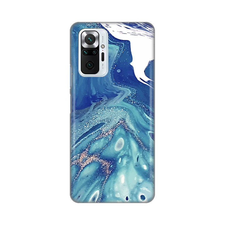 Zastitna silikonska maska (futrola) PRINT - Xiaomi Redmi Note 10 Pro/Redmi Note 10 Pro Max Blue Marble