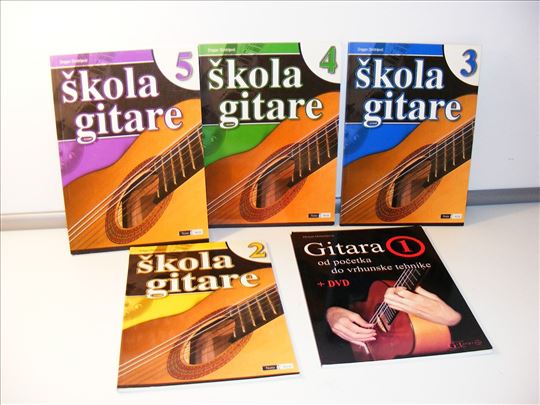 ŠKOLA GITARE 1-5 Dragan Dimitrijević