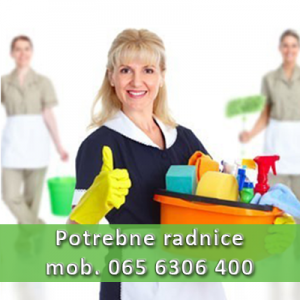 Potrebne radnice za čišćenje 40.000 rsd