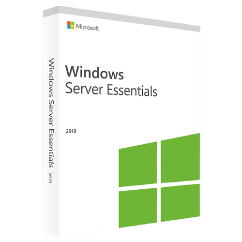 Microsoft Win Svr Essentials 2019 64Bit English DVD, G3S-01184