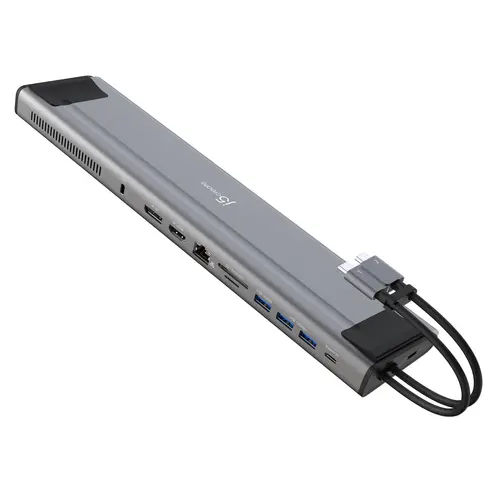 J5Create JCD552-N Docking stanica, M.2 NVMe, USB-C Gen 2, Siva