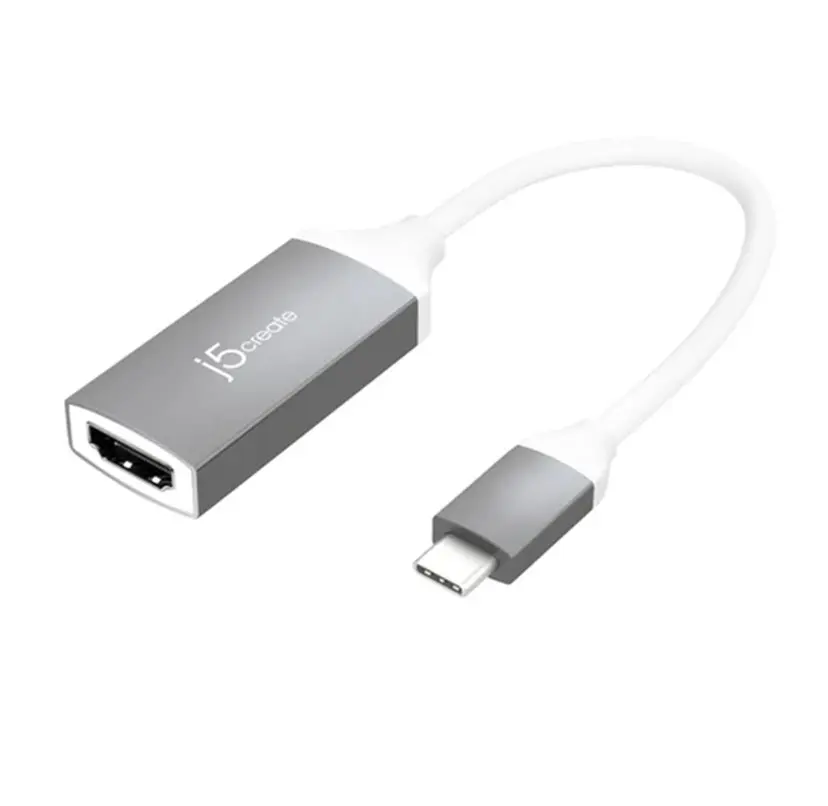 J5Create JCA153G-N Adapter, USB-C u 4K HDMI, Sivi