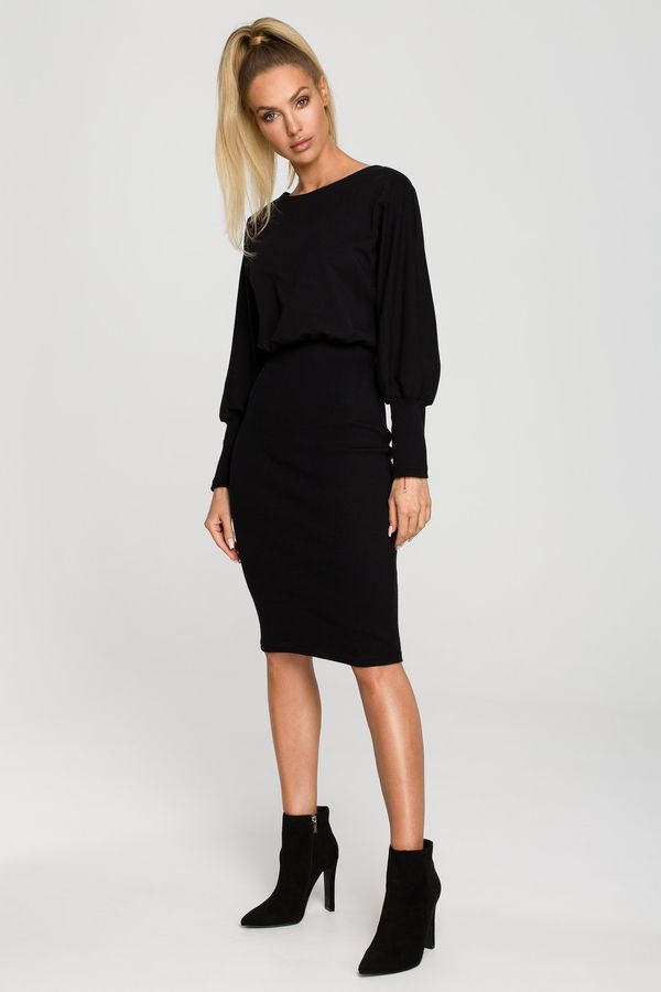 ŽENSKA HALJINA MADE OF EMOTION MADE_OF_EMOTION_DRESS_M690_BLACK