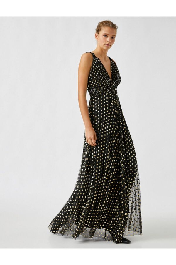 WOMEN'S DRESS KOTON POLKA DOT