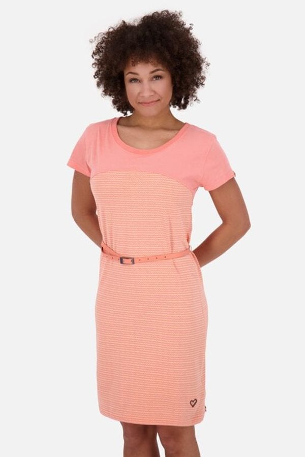 DRESS ALIFE AND KICKIN CLARINAAK B PEACH MELANGE