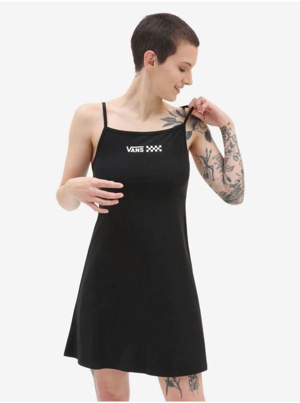 BLACK DRESS VANS SUPER FUN - WOMEN