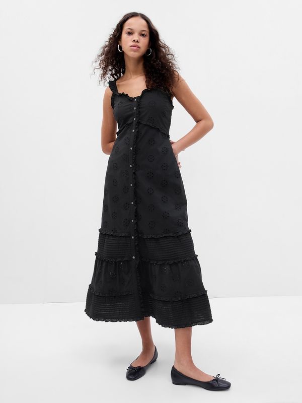 GAP LACE MAXI DRESS - WOMEN