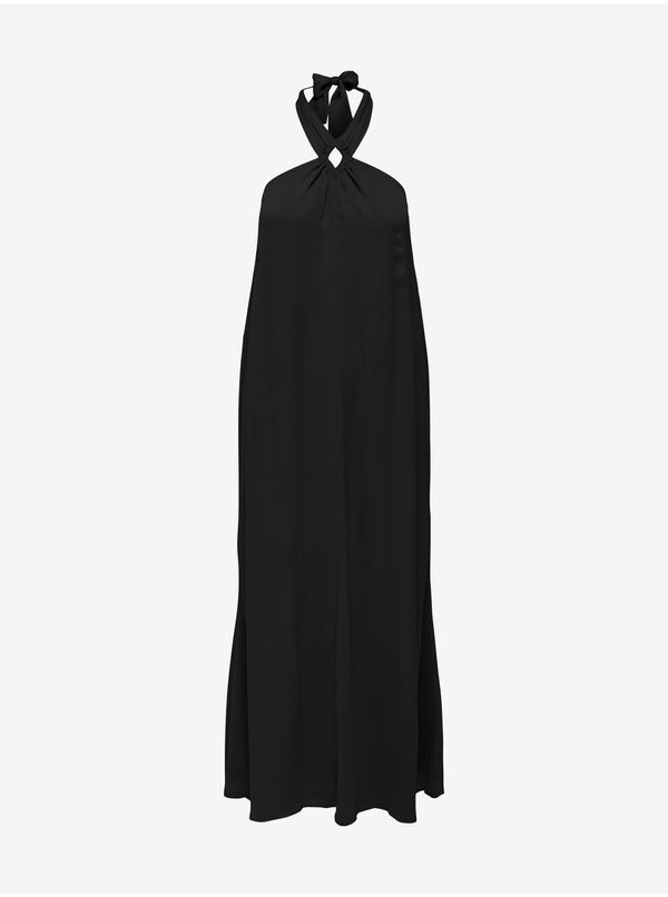 BLACK WOMEN'S MAXI-DRESSES ONLY RIKKA - WOMEN