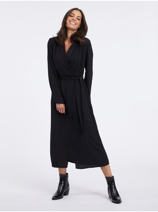 BLACK WOMEN'S MAXI-DRESS AWARE BY VERO MODA GISELLE - WOMEN