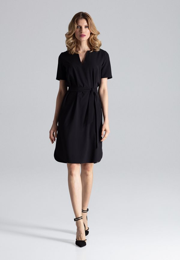 ŽENSKA HALJINA FIGL FIGL_DRESS_M669_BLACK