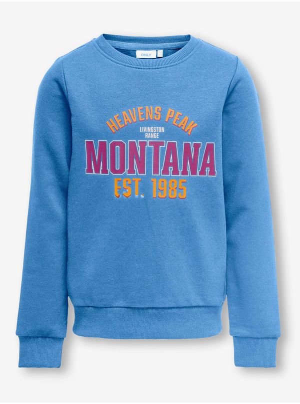 BLUE GIRLS' SWEATSHIRT ONLY CALI - GIRLS