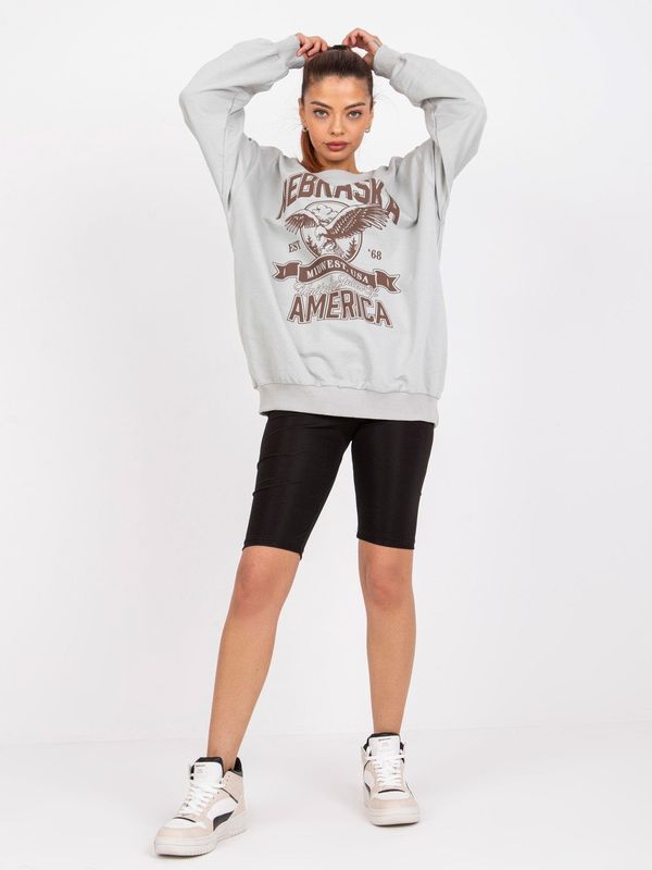GREY TRACKSUIT OVERSIZE HOODIE PATRICIA