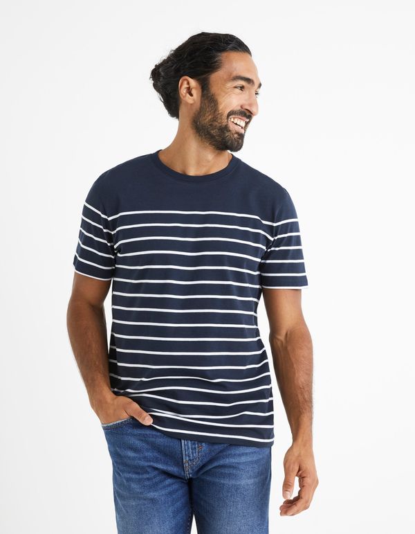 CELIO STRIPED T-SHIRT BEBASER - MEN