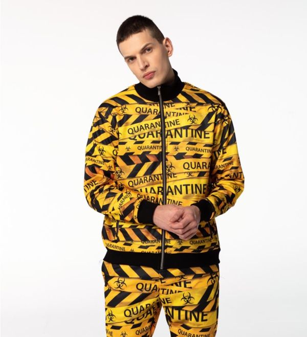 MR. GUGU & MISS GO MAN'S QUARANTINE TRACK JACKET S-W-526 1828