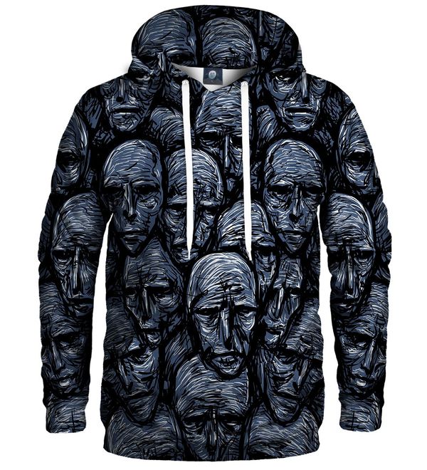 ALOHA FROM DEER UNISEX'S GRIM FACES HOODIE H-K AFD898