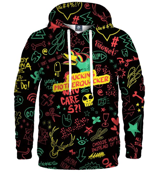 ALOHA FROM DEER UNISEX'S DUCKING COLORS HOODIE H-K AFD997