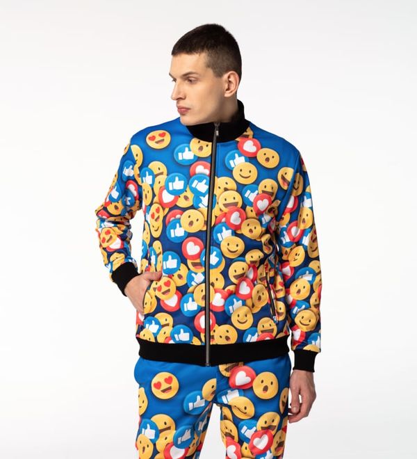MR. GUGU & MISS GO MAN'S REACT TRACK JACKET S-W-526 1762
