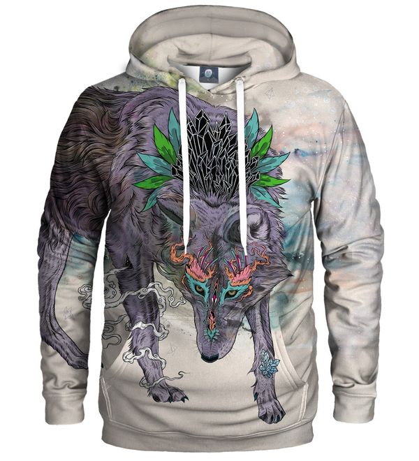 ALOHA FROM DEER UNISEX'S JOURNEYING SPIRIT - WOLF HOODIE H-K AFD449
