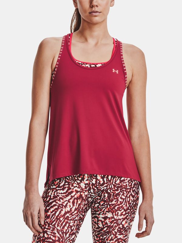 UNDER ARMOUR TANK TOP UA KNOCKOUT TANK-PNK - WOMEN