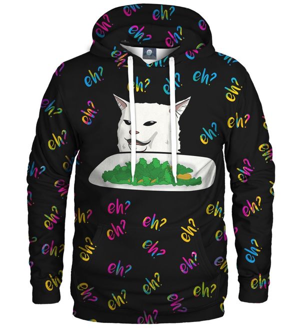 ALOHA FROM DEER UNISEX'S CONFUSED CAT REDUX HOODIE H-K AFD712