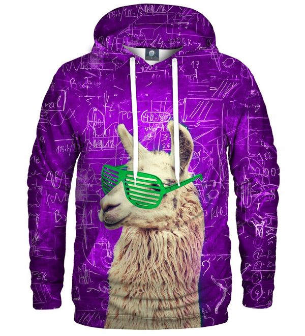 ALOHA FROM DEER UNISEX'S NO DRAMA LLAMA HOODIE H-K AFD698