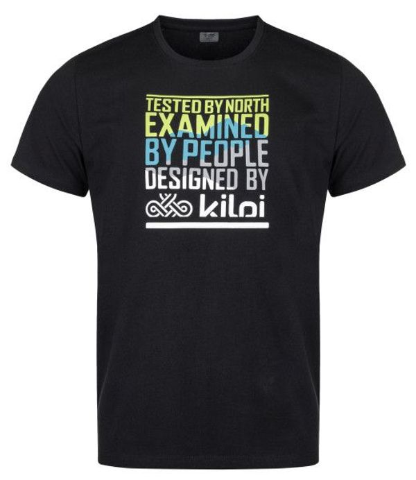 MEN'S COTTON T-SHIRT KILPI TYPON-M BLACK