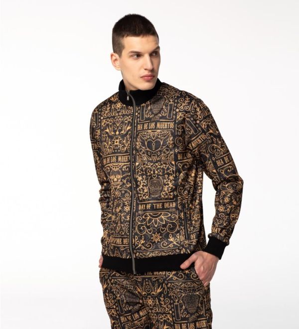 MR. GUGU & MISS GO MAN'S DAY OF DEAD TRACK JACKET S-W-526 1359
