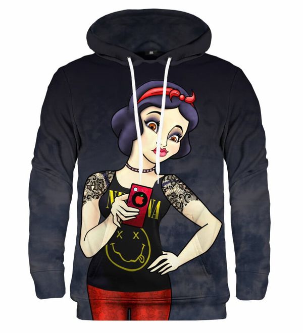 MR. GUGU & MISS GO UNISEX'S SNOW WHITE SELFIE HOODIE H-K2191