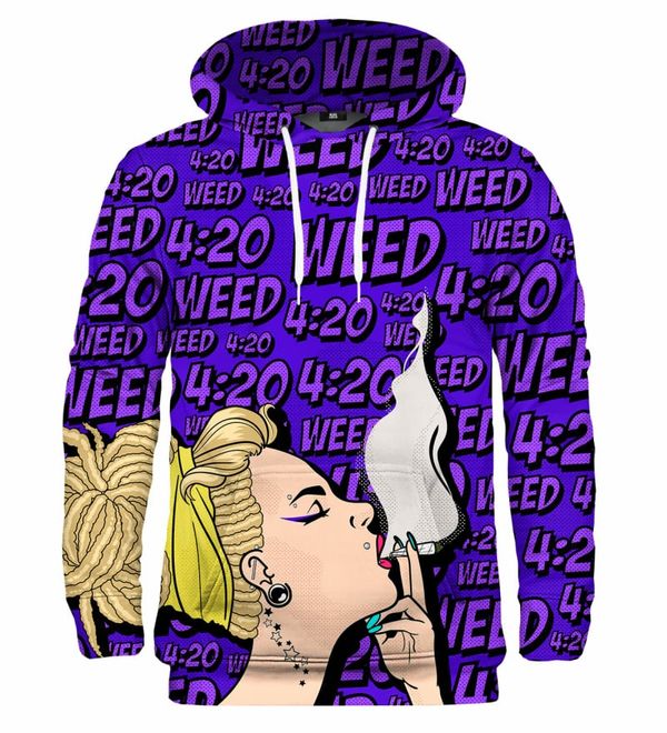 MR. GUGU & MISS GO UNISEX'S WEED SMOKER HOODIE H-K2319