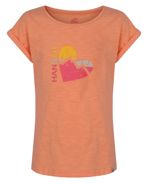 GIRLS T-SHIRT HANNAH KAIA JR CANTALOUPE