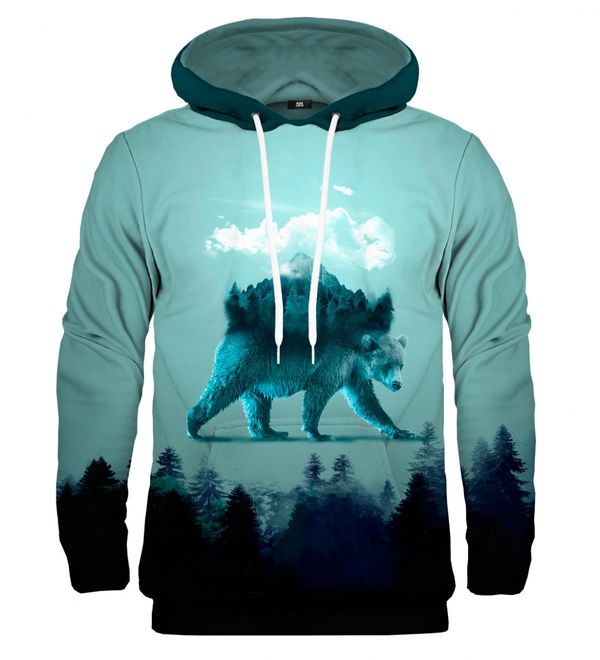 MR. GUGU & MISS GO UNISEX'S HOODIE KANGAROO H-K1681 NAVY BLUE