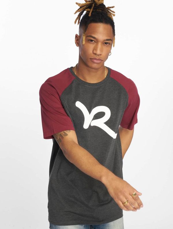 ROCAWEAR T-SHIRT BURGUNDY