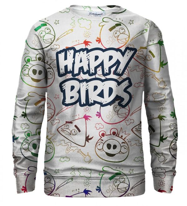 BITTERSWEET PARIS UNISEX'S HAPPY BIRDS SWEATER S-PC BSP300