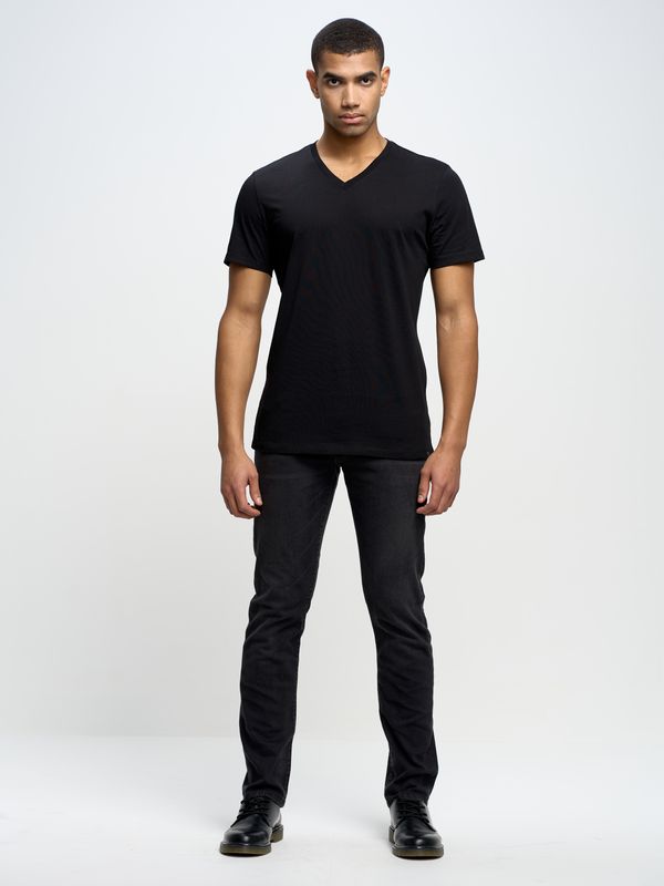 BIG STAR MAN'S V_NECK_SS T-SHIRT 152540 -906