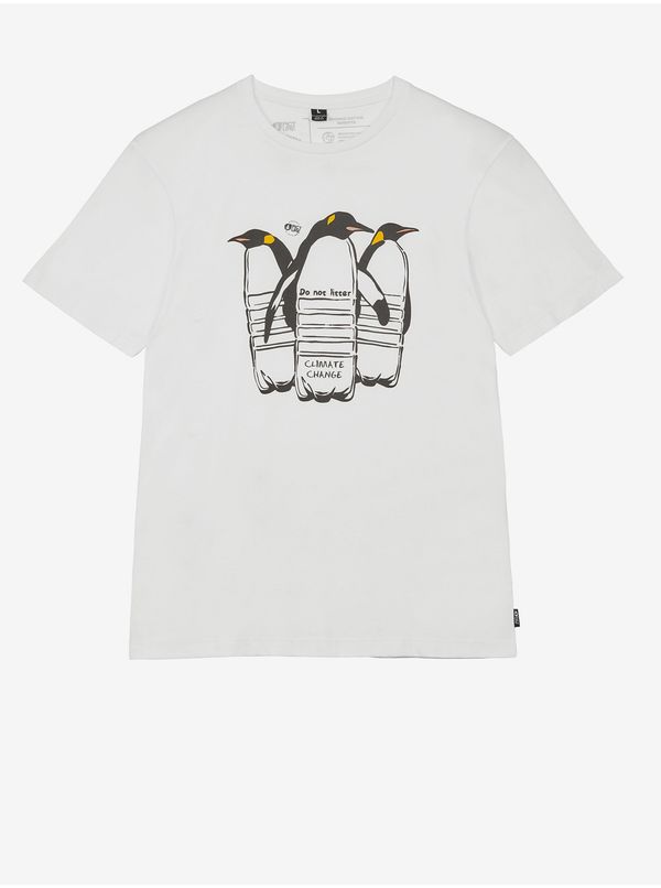 WHITE MEN'S T-SHIRT PICTURE - MEN