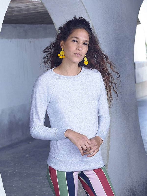 GRAY SWEATSHIRT CLASSIC LIGHT FRUIT OF THE LOOM